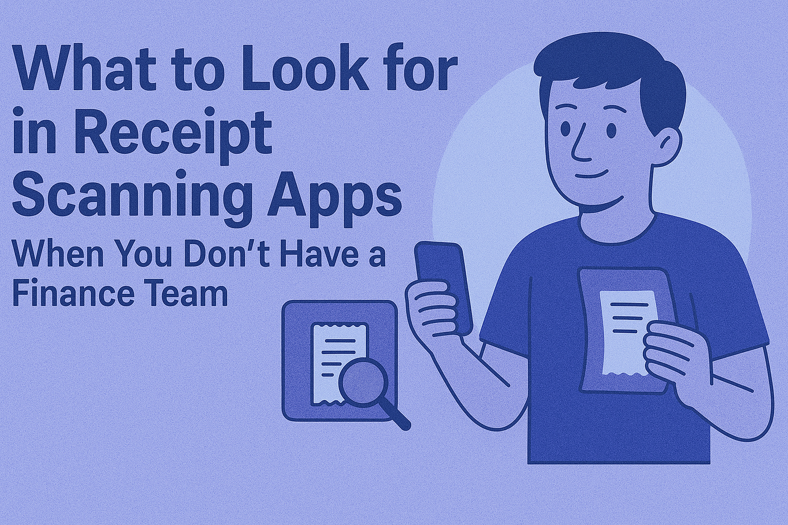 What to Look for in Receipt Scanning Apps When You Don’t Have a Finance ...